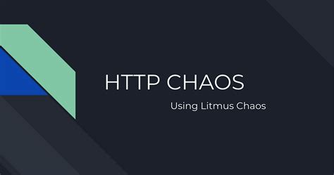 introduction to chaos litmus chaos