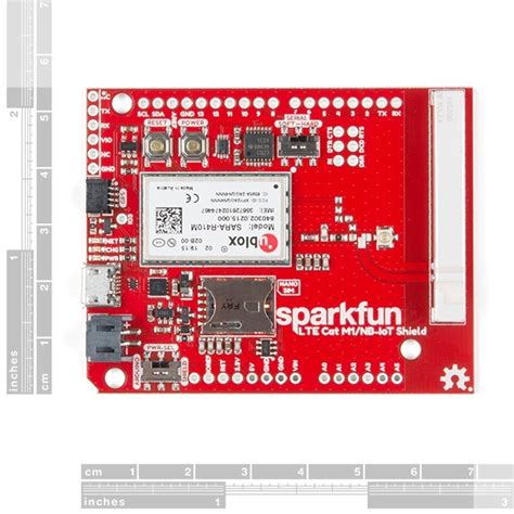 Sparkfun Lte Cat M1 Nb Iotシールド Sara R4 Cel 14997 Sparkfun製｜電子部品・半導体通販のマルツ