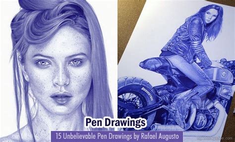 15 Beautiful And Unbelievable Portrait Pen