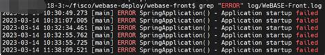 webase front 启动失败？ · issue 258 · webankblockchain webase · github