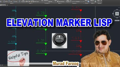 How To Add Elevation Marker To An Object Or In Any Drawing In Autocad Or Civil 3d By Using