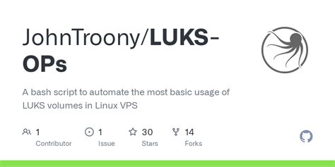 Github Johntroonyluks Ops A Bash Script To Automate The Most Basic Usage Of Luks Volumes In