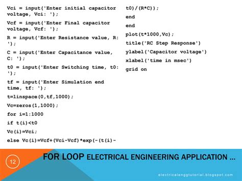 Matlab Script Loop Control Pptx