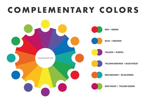 What Are Complementary Colors Learn How To Use Them The Right Way Color Meanings
