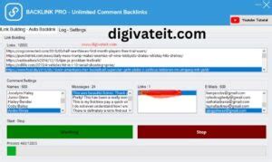 Backlink Pro Unlimited Comment Backlinks Software In Bd