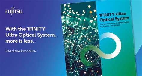 Fujitsu Network Communications On Linkedin The 1finity Ultra Optical System [brochure]