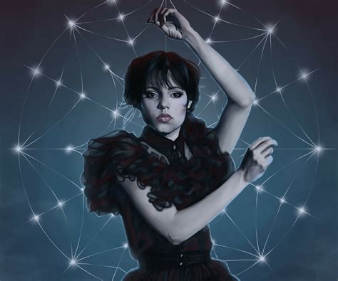 Download Wednesday Addams Tv Show Wednesday Hd Wallpaper By Jade