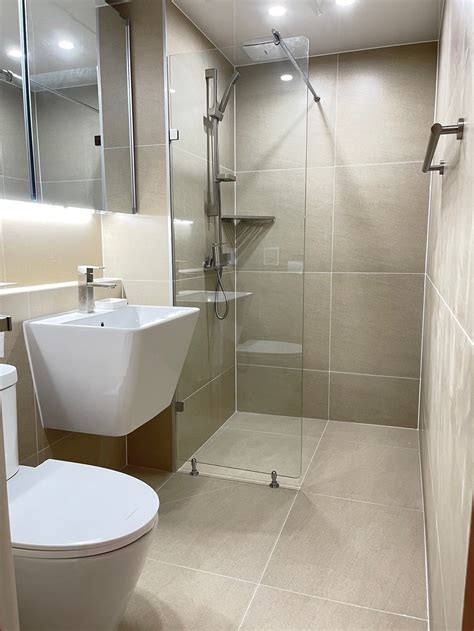 욕실 리모델링 600각 포쉐린타일 덧방시공 비포앤에프터😎 제주특별자치도 제주시 노형동 비즈프로필