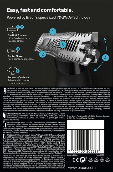 Braun Series XT3 Face Bartschneider von ROSSMANN ansehen!