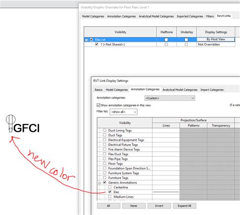 solved linked model color override autodesk community