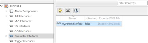 Configure Autosar Port Parameters For Communication With Parameter