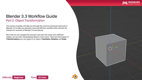 Blender 3 3 Beginner Tutorial Guides
