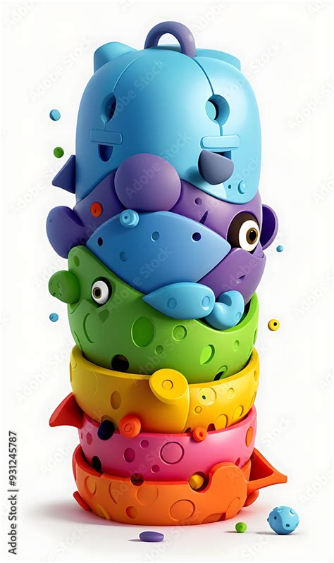 An Abstract Illustration Of Cognitive Load With Representations Of Mental Clutter With