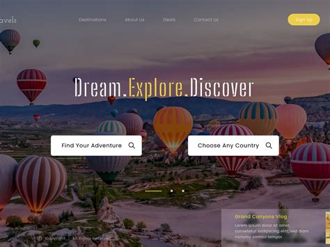 Travel Agency Web Ui Design By Diana Wambui On Dribbble Travel Agency Web Ui Design By Diana Wambui On Dribbble