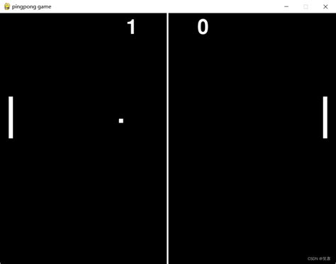用pygame实现的乒乓球对战小游戏pygame小游戏 Csdn博客