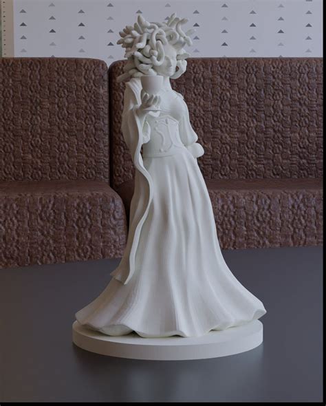 Medusa File Stl 3d Model For Cnc And 3d Printer Detailed 3d Etsy Ireland