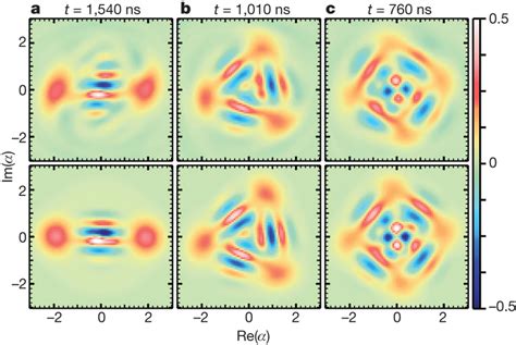 Wigner Function Of The Multi Component Cat States Emerging During The