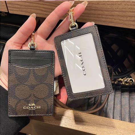 Jual Ori Branded Lanyard Id Card Holder Import Tas Kerja Gantung Leher Name Tag Photocard