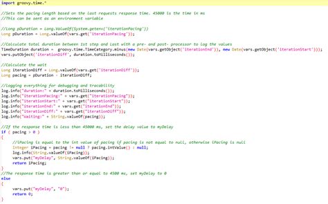 Implementing Iteration Pacing In Jmeter