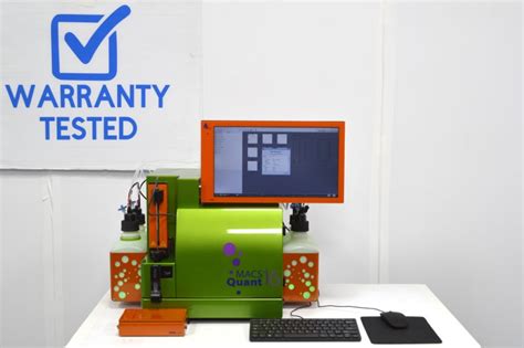 Miltenyi Macsquant Analyzer 16 Flow Cytometer 3 Lasers 14 Colors 16 Detectors Unit 2