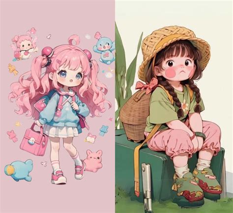 Ảnh Chibi Cute Dành Cho điện Thoại Và Máy Tính