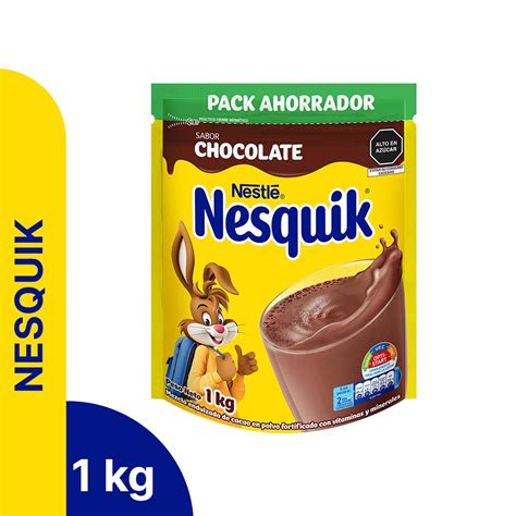 Saborizante De Leche Nesquik Chocolate 1kg Metrope