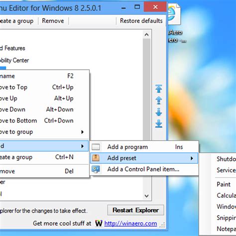 Winx Menu Editor Alternatives And Similar Software