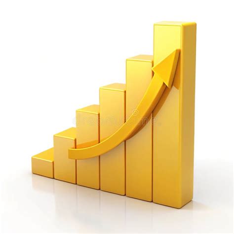 Yellow Curved Graph Stock Illustration Illustration Of Modern 358944009