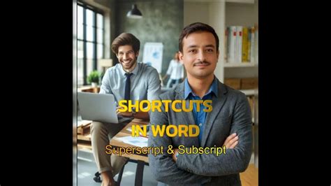 Superscripts And Subscripts In Ms Word Youtube