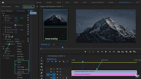 فوتیج اورلی Overlay آموزش استفاده کافه تدوین