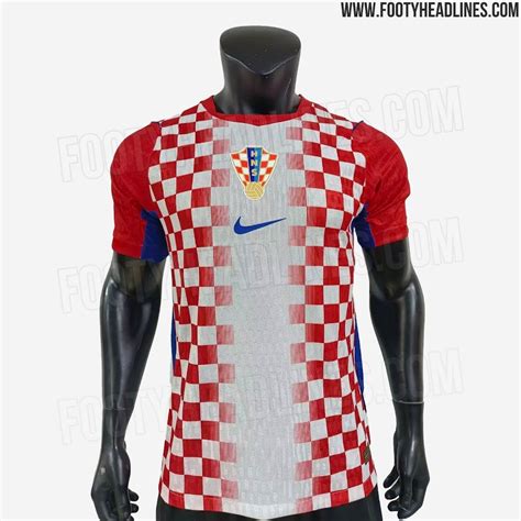 Croatia 2026 World Cup Home And Away Kits Leaked Last By Nike Footy
