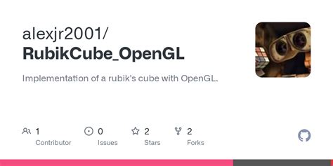 Github Alexjr Rubikcube Opengl Implementation Of A Rubik S Cube With Opengl