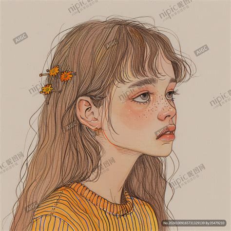 Ai创作图少女头像插画 手绘俏皮女孩头像插画 写实人物插画 高级感女插画 插画人物头像女孩 插画女孩头像 女孩插画封面插画 手绘少女头像 少女海报插画 人物头像插画女孩 女孩人物插画 女生插画