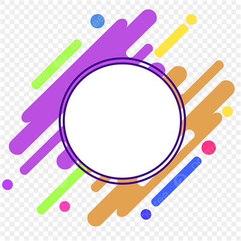 Geometric Solids Clipart Vector Solid Rounded Corners Abstract Geometric Border Color