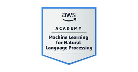 Dr Riddhi T On Linkedin Aws Academy Graduate Aws Academy Machine Learning For Natural Language