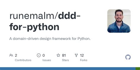 Github Runemalmddd For Python A Domain Driven Design Framework For Python