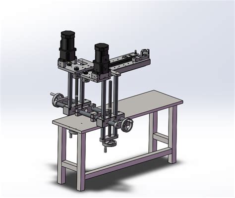 【非标数模】胶袋封装机3d数模图纸 Solidworks设计 附step Igs理论通用 仿真秀干货文章