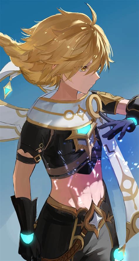 Aether Genshin Impact Drawn By Raiya Atelier Danbooru