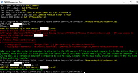 4 Steps How To Force The Removal Of A Dpm Agent From Dpm Server