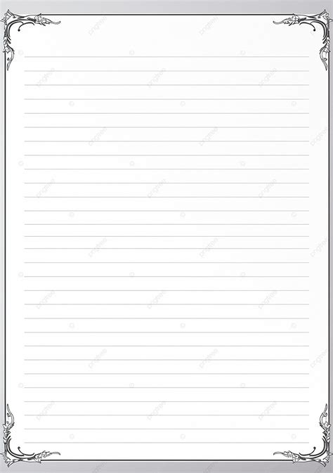 흰색 배경에 줄이 그어진 종이 쓰기 노트 배경 화면 및 일러스트 무료 다운로드 Pngtree