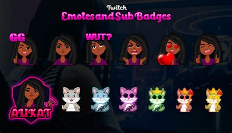 Create Custom Twitch Emotes Sub Badges By Mbnsarwar Fiverr