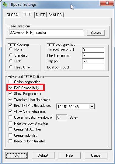Technical Information From Lab Sieben Issue Tftp Server Not Transmitting Data