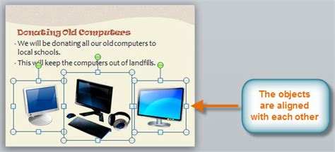 Powerpoint 2010 Arranging Objects