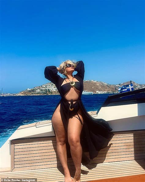 Bebe Rexha Sunbathes Topless As She Displays Her Curves In Sexy