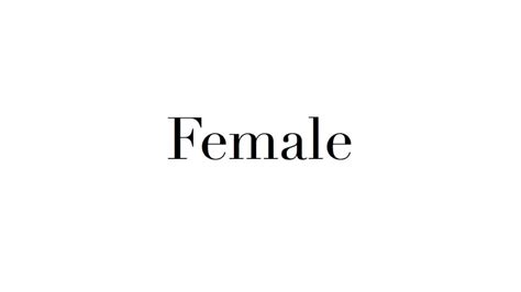 Female Pronunciation YouTube