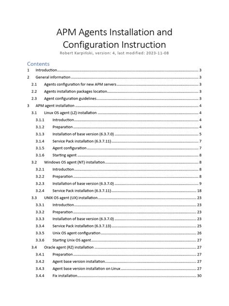 Apm Agents Pdf Operating System Internet Protocols