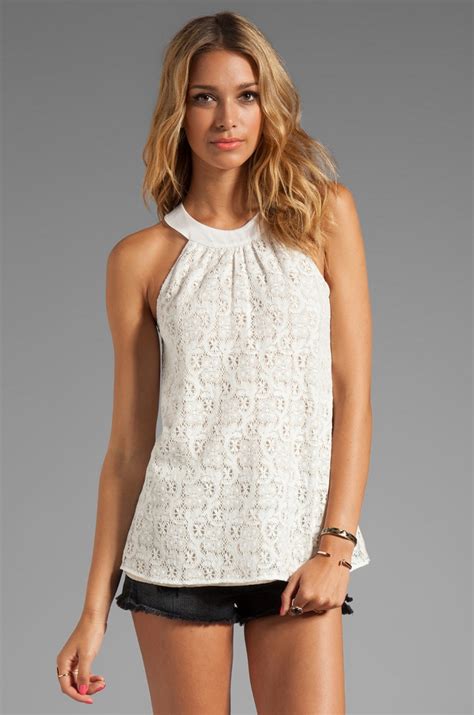 White Halter Top WardrobeMag Com
