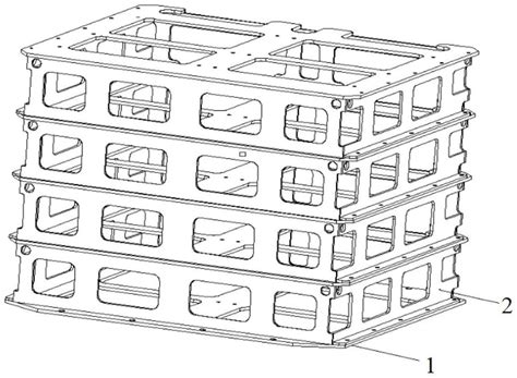 一种电动装载机的电池支架的制作方法