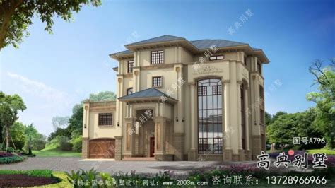 新中式四层别墅效果图 中式别墅外观效果图 带院子中式别墅效果图 大山谷图库