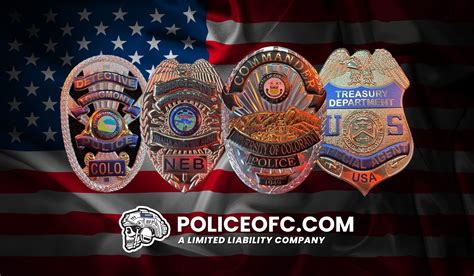 Custom Police Badges And Flex Badges Design Your Own